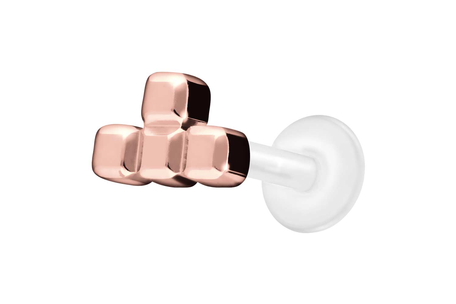 PTFE labret with internal thread + titanium attachment T-FORM ...